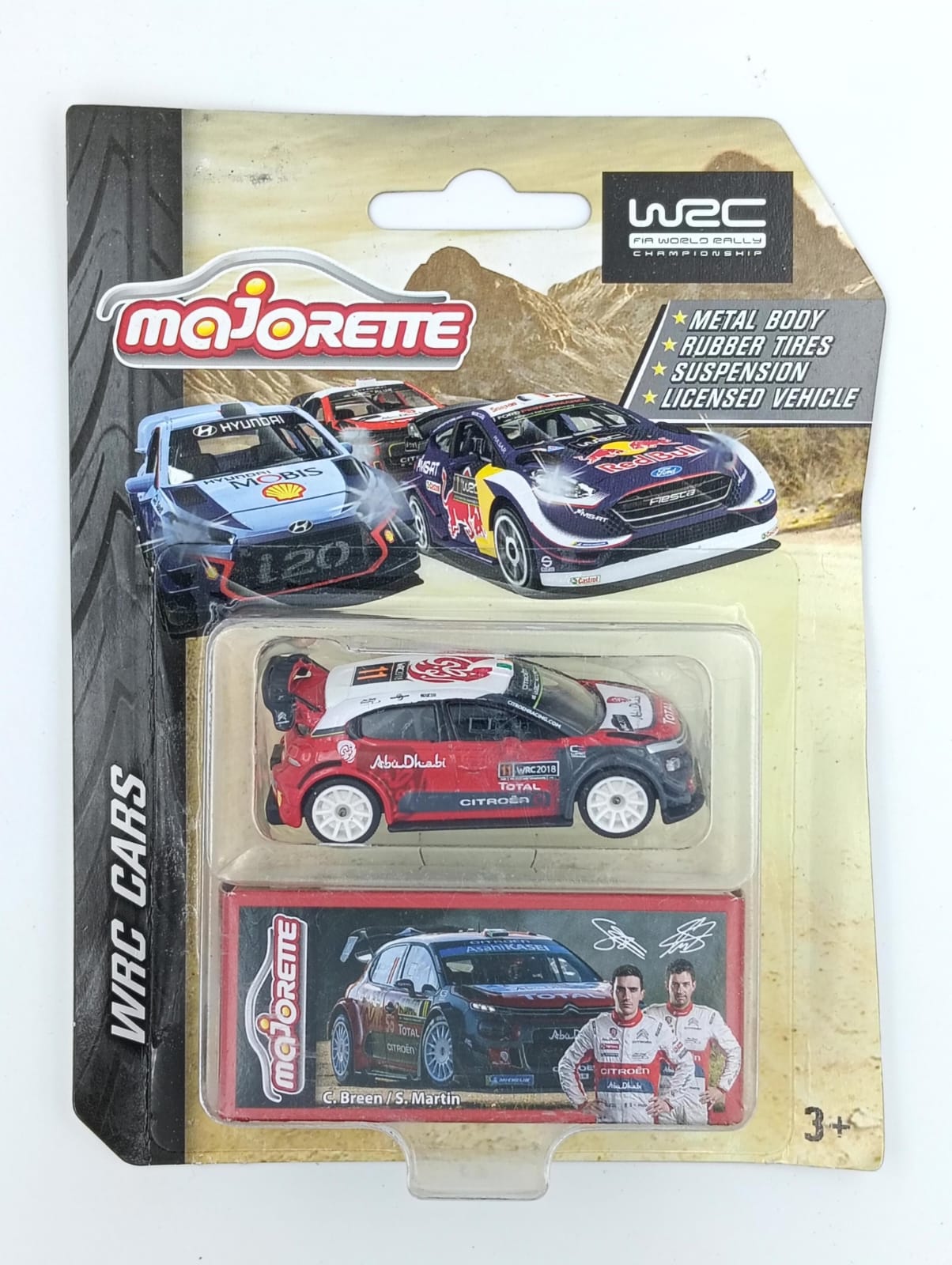 MAJORETTE C.BREEN / S.MARTIN WRX CARS