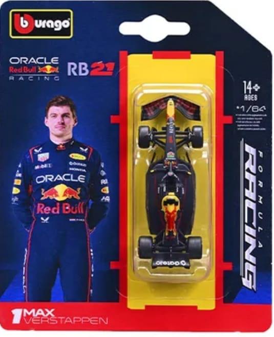 BURAGO 1:64 F1 BLISTER IMPORTED RB-21 RED BULL